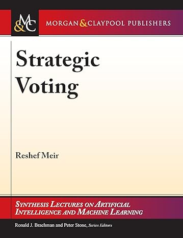 Strategic Voting book – Reshef Meir
